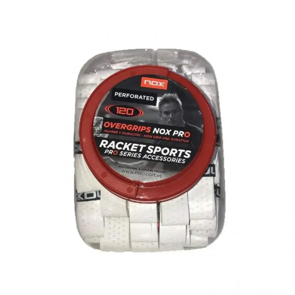 Nox Drum Overgrips Nox Pro Perforated Box x120 Units | Padel Shop